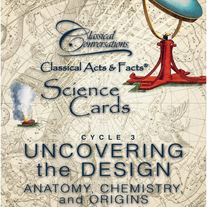 Classical Acts & Facts Science Cards: Anatomy, Chemistry, and Origins ...