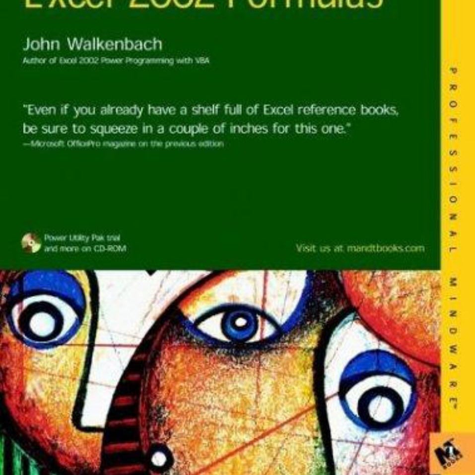 Excel 2002 Formulas by John Walkenbach