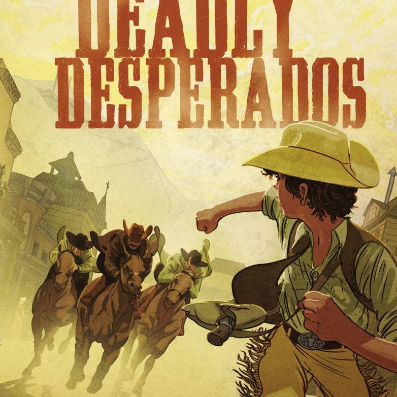 P. K. Pinkerton and the Case of the Deadly Desperados by Caroline Lawrence