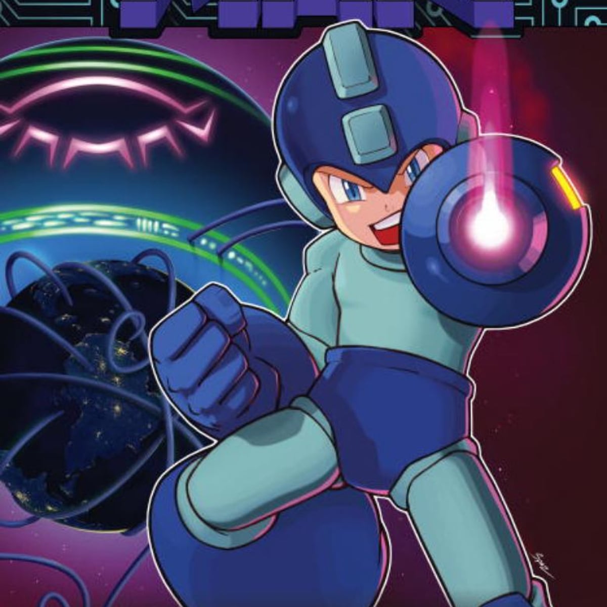 Mega Man 7: Blackout: the Curse of Ra Moon by Ian Flynn
