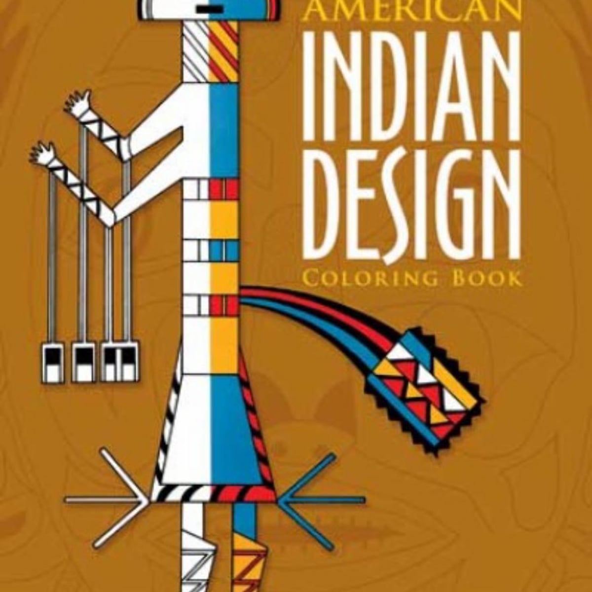 North American Indian Design Coloring Book by Paul E. Kennedy