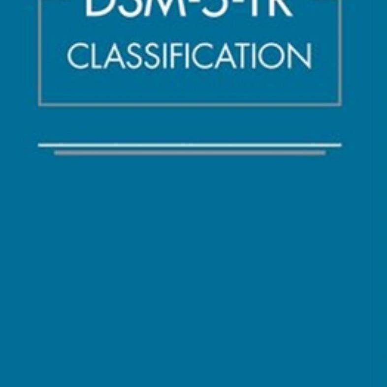 DSM-5-TR(tm) Classification by American Psychiatric Association ...