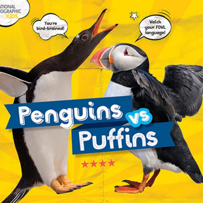 Penguins vs. Puffins by Julie Beer