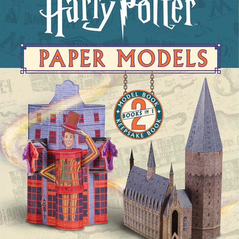 Harry Potter Paper Models by Moira Squier | Pangobooks