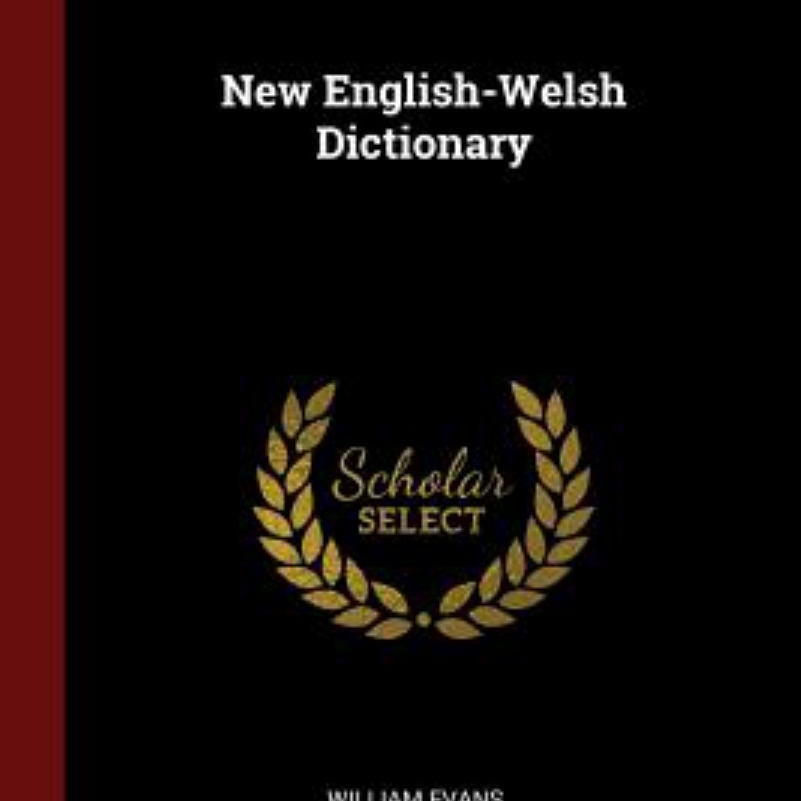 New English-Welsh Dictionary by William Evans