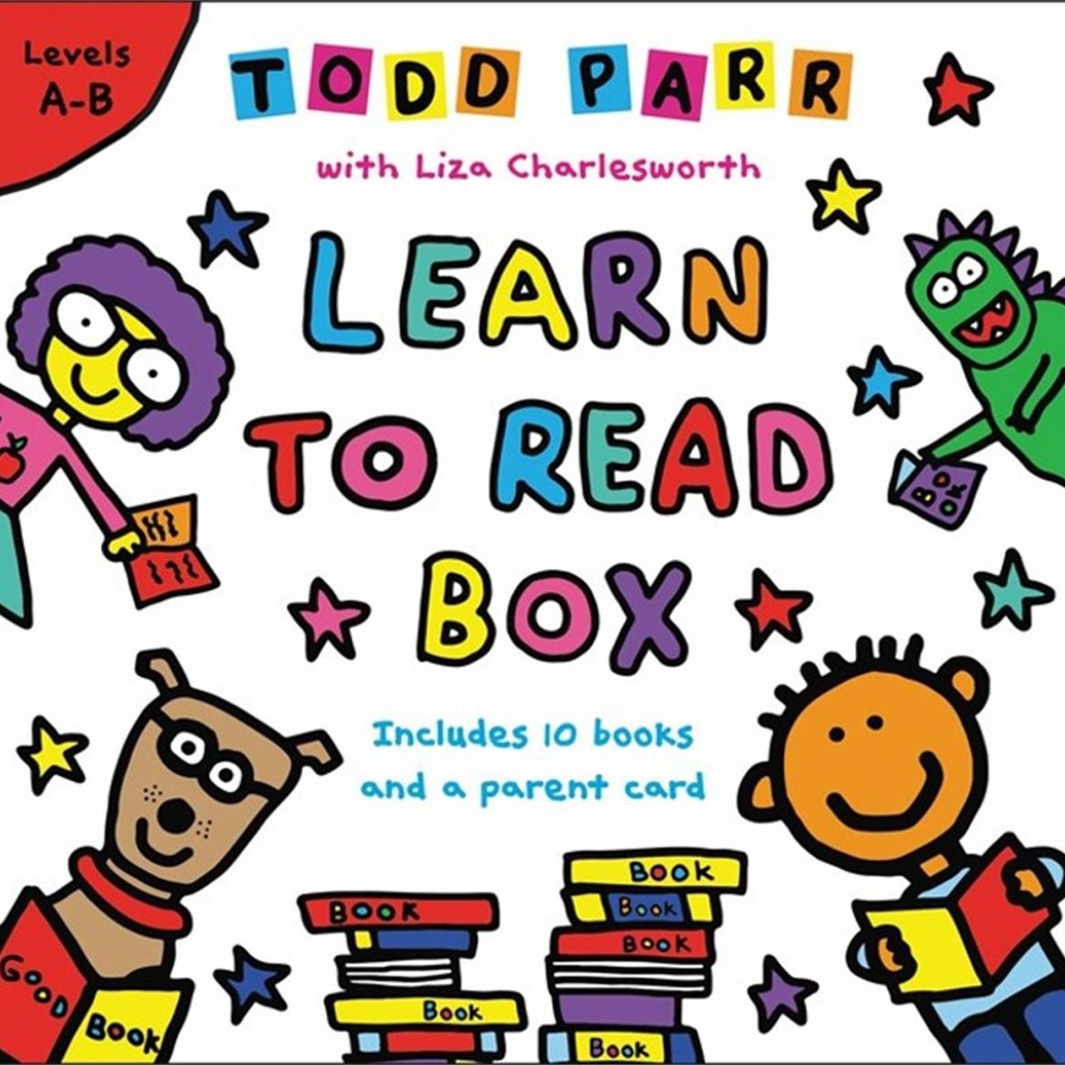 Learn to Read Box by Todd Parr, Liza Charlesworth
