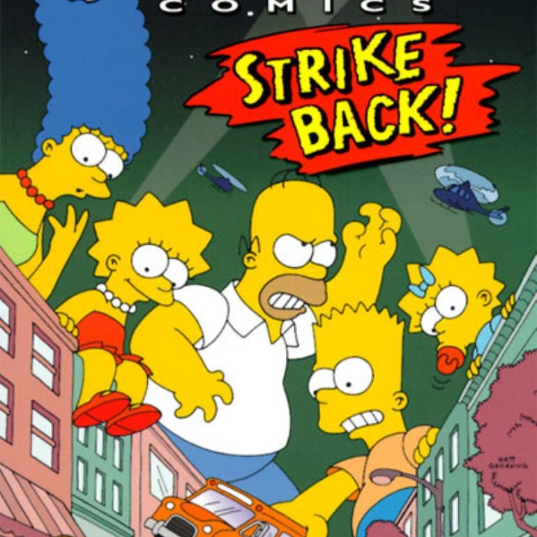 Simpsons Comics Strike Back by Matt Groening