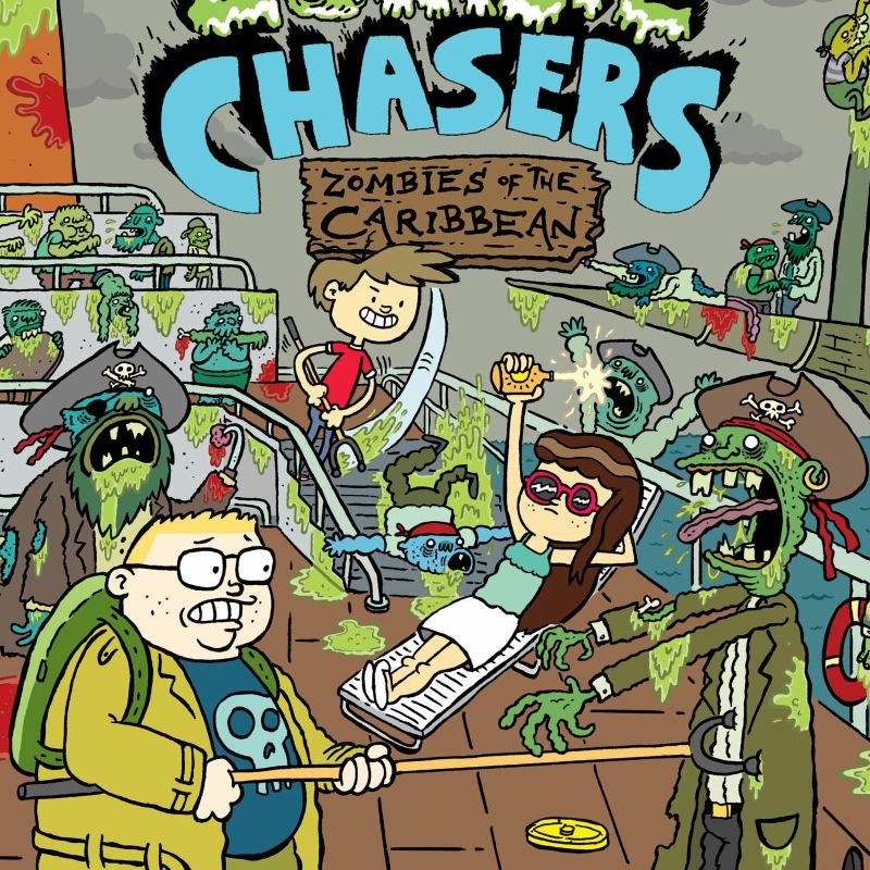 The Zombie Chasers #6: Zombies of the Caribbean by John Kloepfer