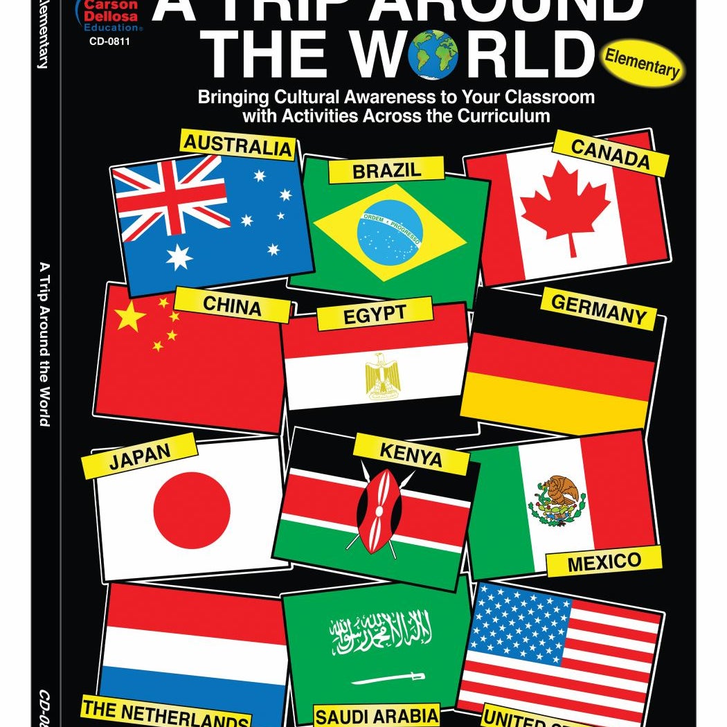 A Trip Around the World, Grades K - 5 by Leland Graham, Traci Brandon