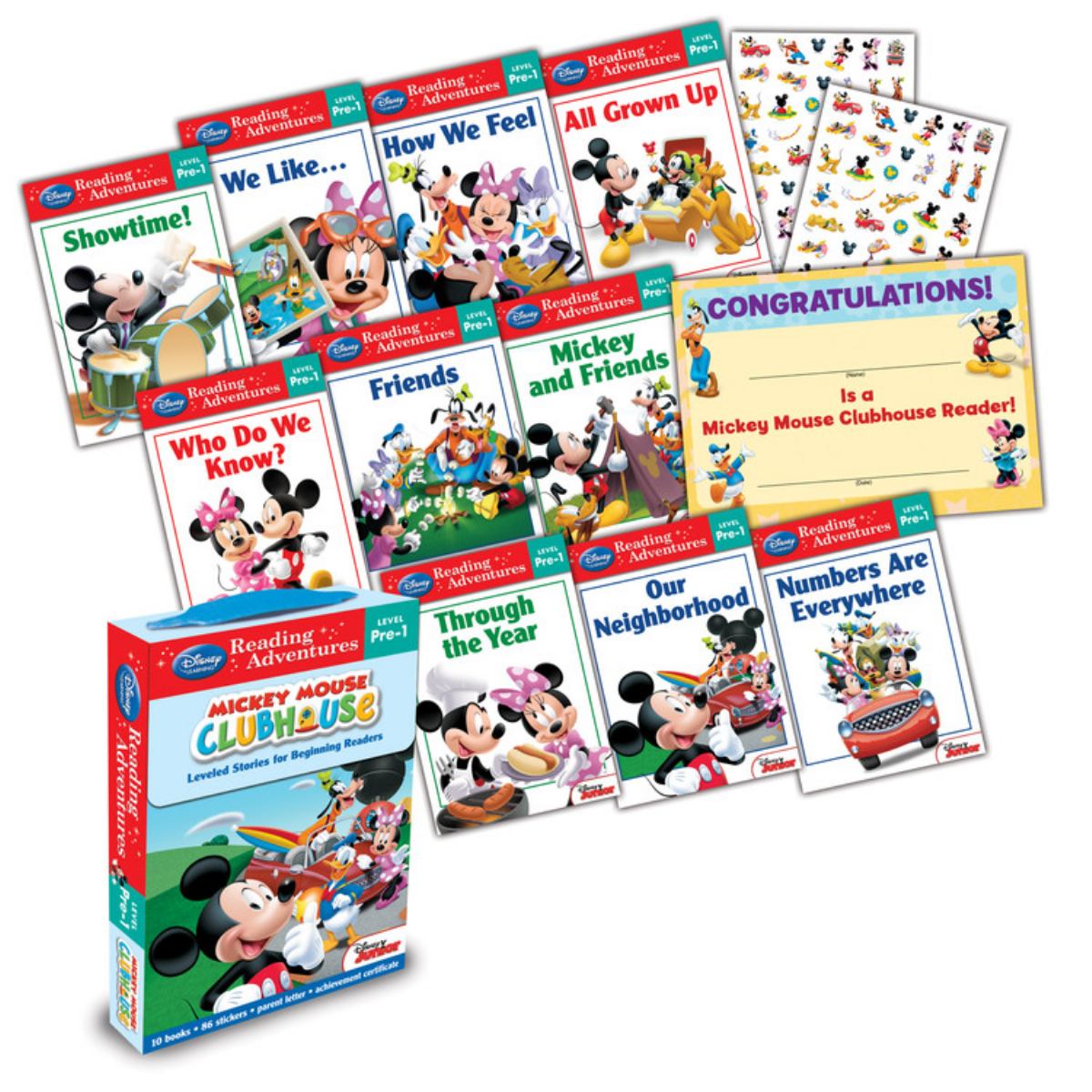 Mickey Mouse Clubhouse Reading Adventures Mickey Mouse Clubhouse Level ...