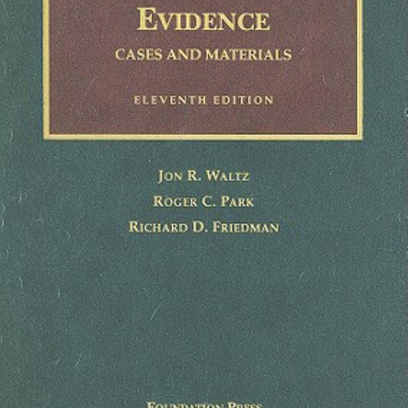 Evidence, Cases and Materials by | Pangobooks