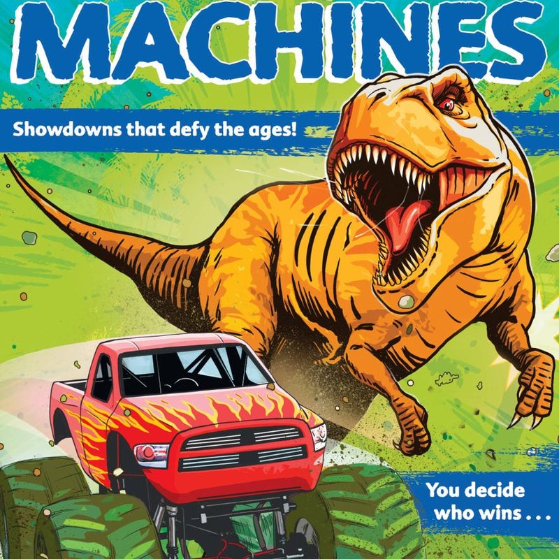 Dinos vs. Machines by Eric Geron