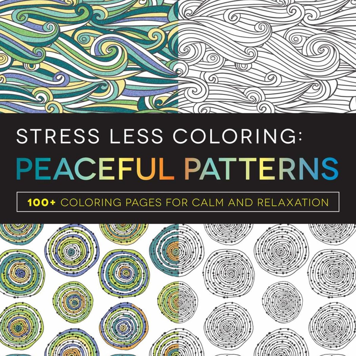 Stress Less Colouring Peaceful Patterns by Adams