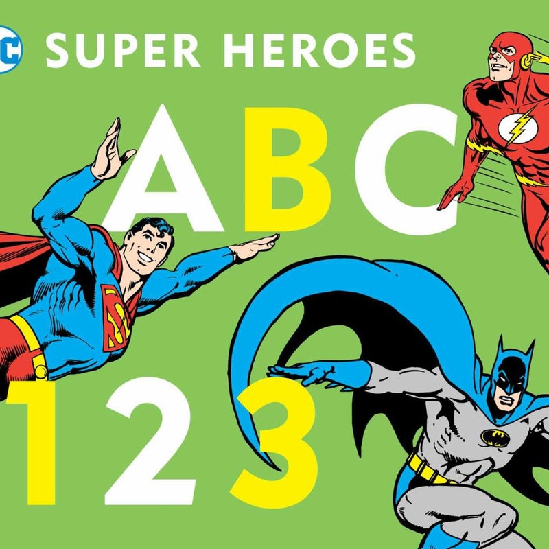 DC Super Heroes ABC 123 by David Bar Katz