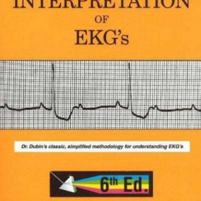 Rapid Interpretation of EKG's by Dale Dubin | Pangobooks Rapid Interpretation of EKG's by Dale Dubin | Pangobooks