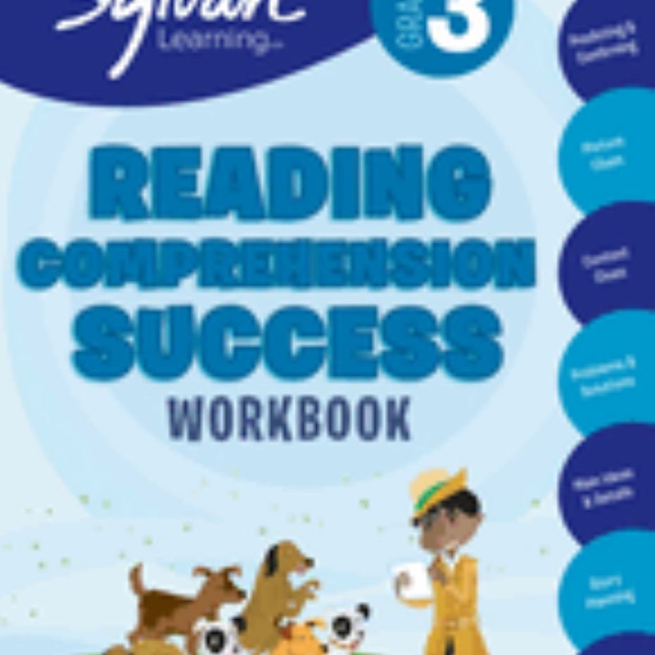 3rd Grade Reading Comprehension Success Workbook by Sylvan Learning