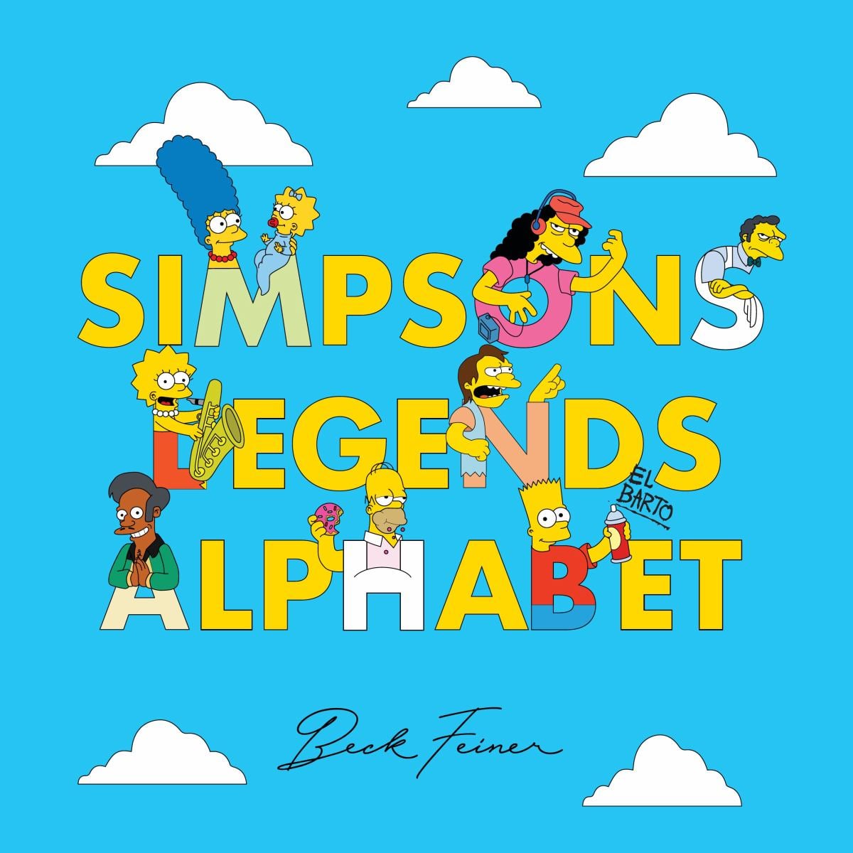 Simpsons Legends Alphabet by Alphabet Legends Pty Ltd