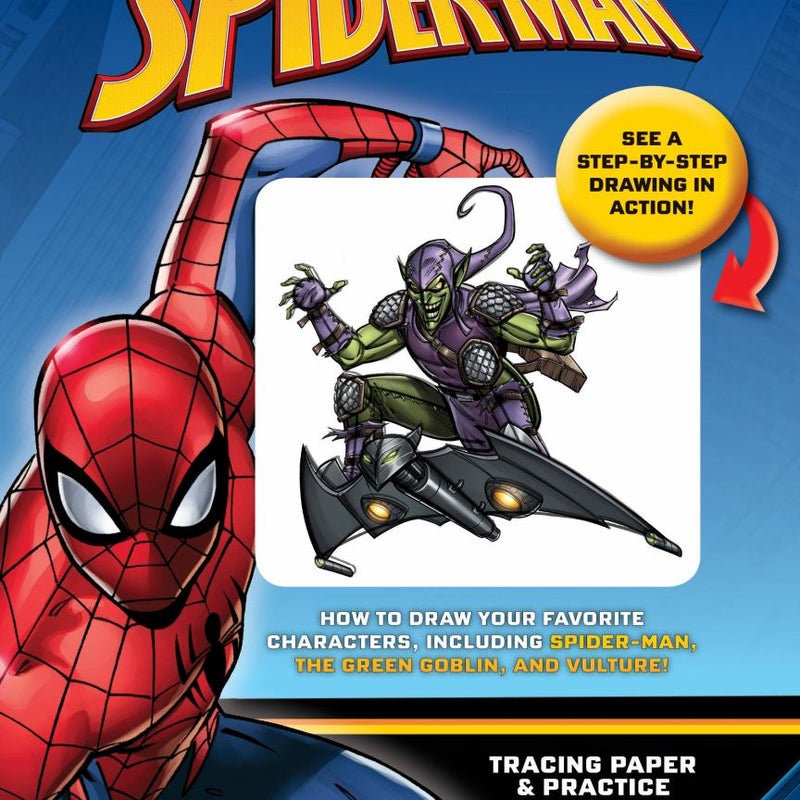 Learn to Draw Marvel Spider-Man by Disney Storybook Artists | Pangobooks