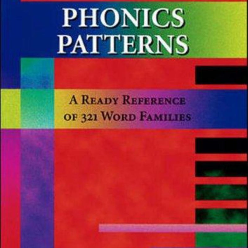 Phonic Patterns by Edward B. Fry