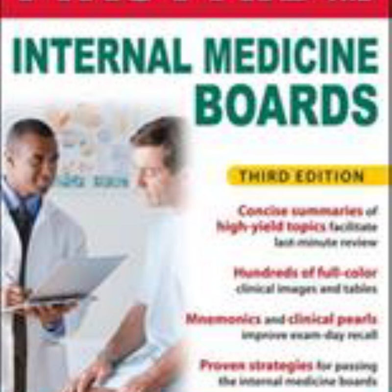 Internal Medicine Boards by Tao Le, Tom Baudendistel, Peter Chin-Hong ...