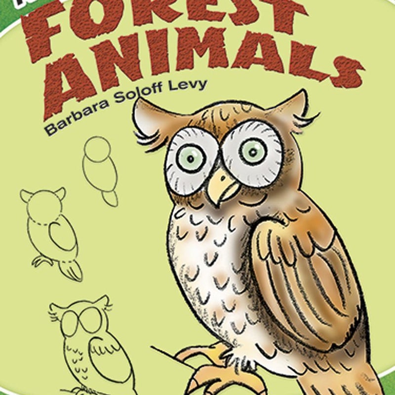 How to Draw Forest Animals by Barbara Soloff Levy | Pangobooks