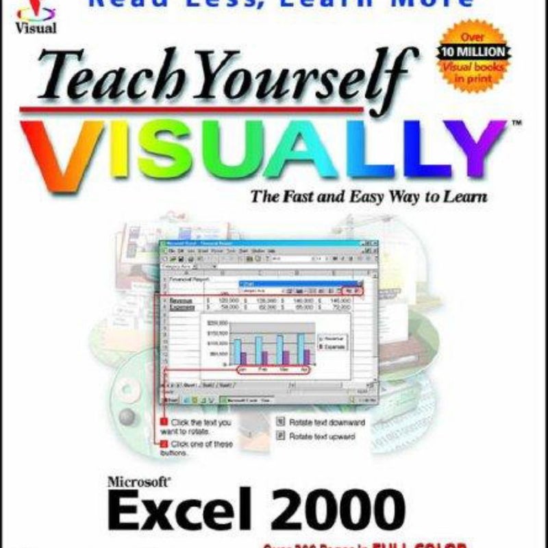 Teach Yourself Microsoft Excel 2000 VISUALLY by Ruth Maran | Pangobooks Teach Yourself Microsoft Excel 2000 VISUALLY by Ruth Maran | Pangobooks