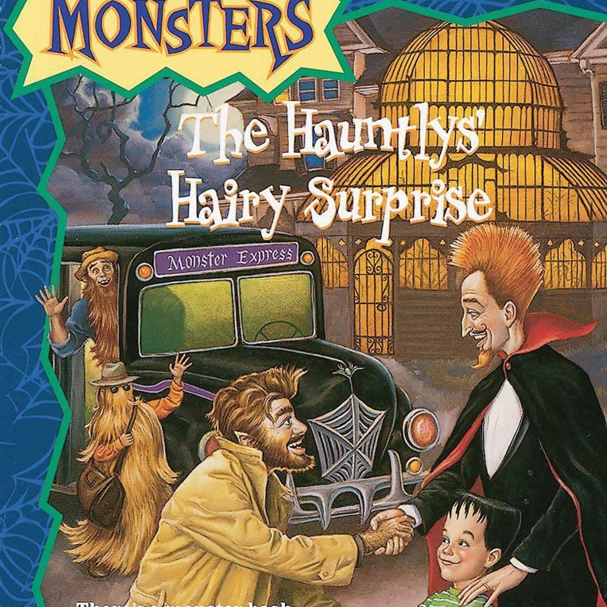 The Hauntlys' Hairy Surprise by Marcia Jones, Debbie Dadey