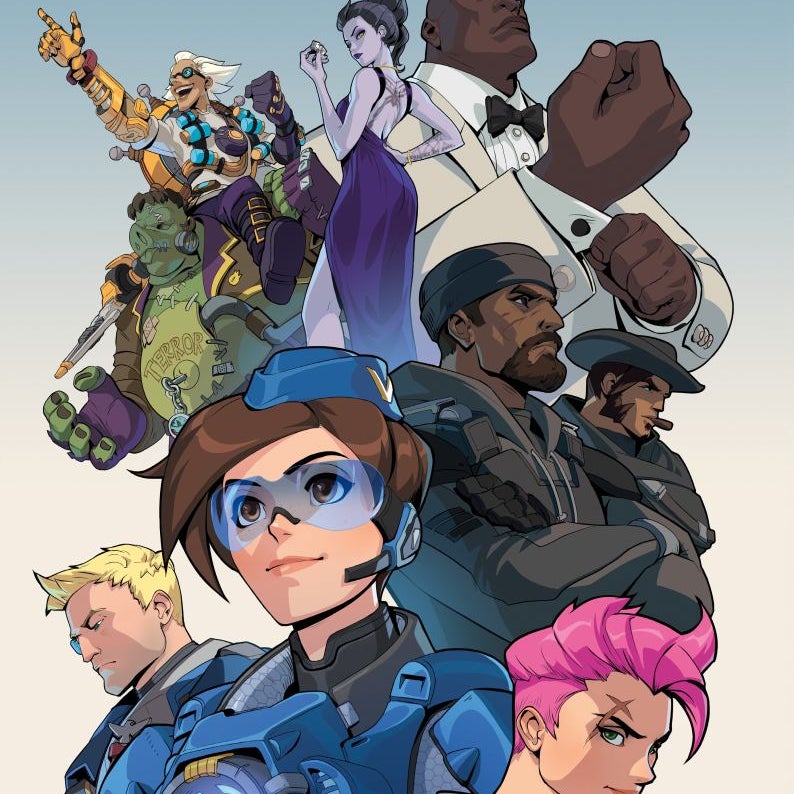 Overwatch Anthology: Expanded Edition by Matt Burns, Robert Brooks ...