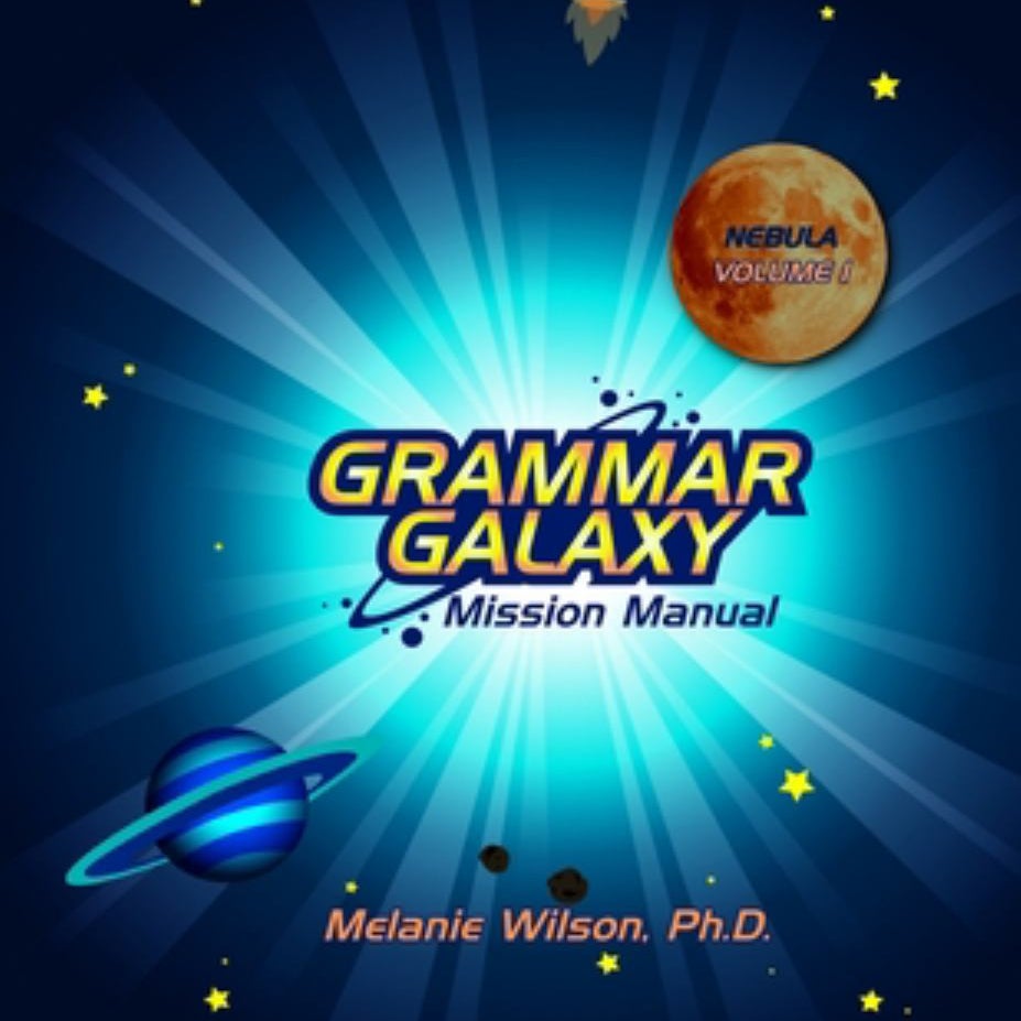 Grammar Galaxy Nebula by Melanie Wilson