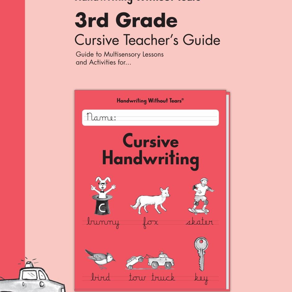 3rd Grade Cursive Teacher's Guide by Emily F. Knapton