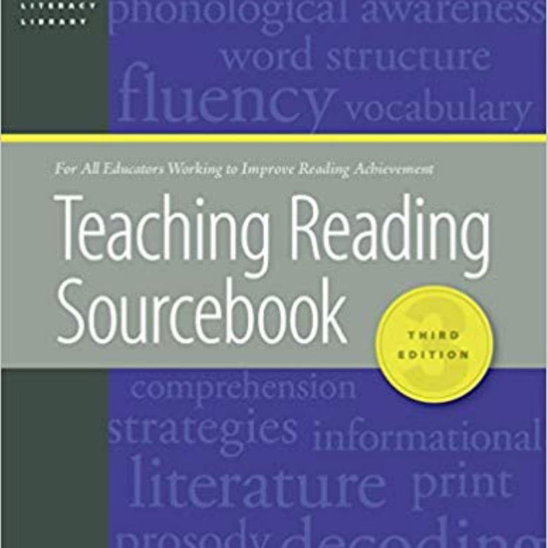Teaching Reading Sourcebook by Bill Honig | Pangobooks