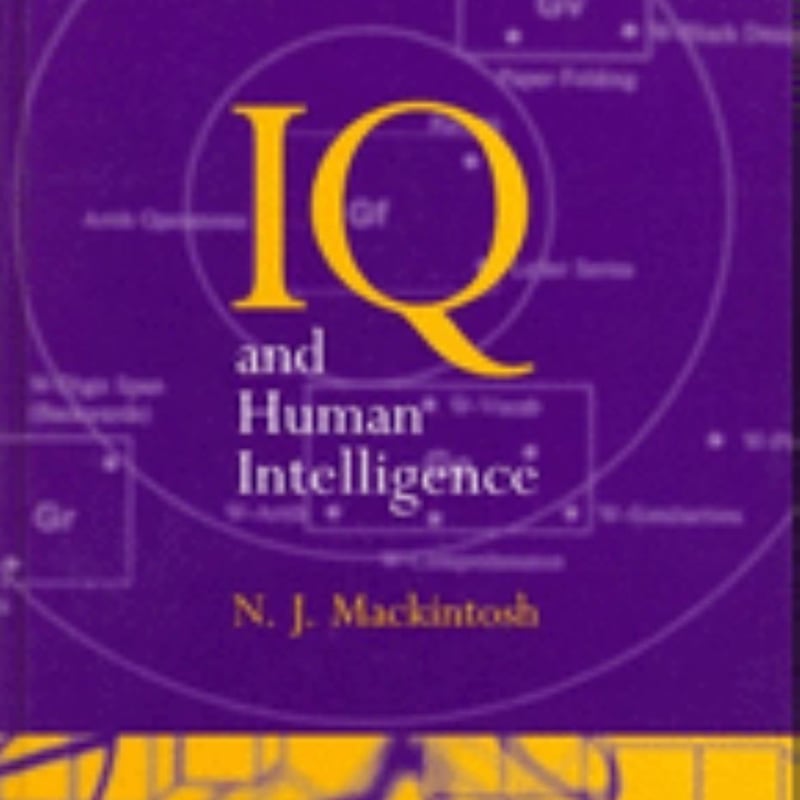 IQ and Human Intelligence by N. J. Mackintosh | Pangobooks