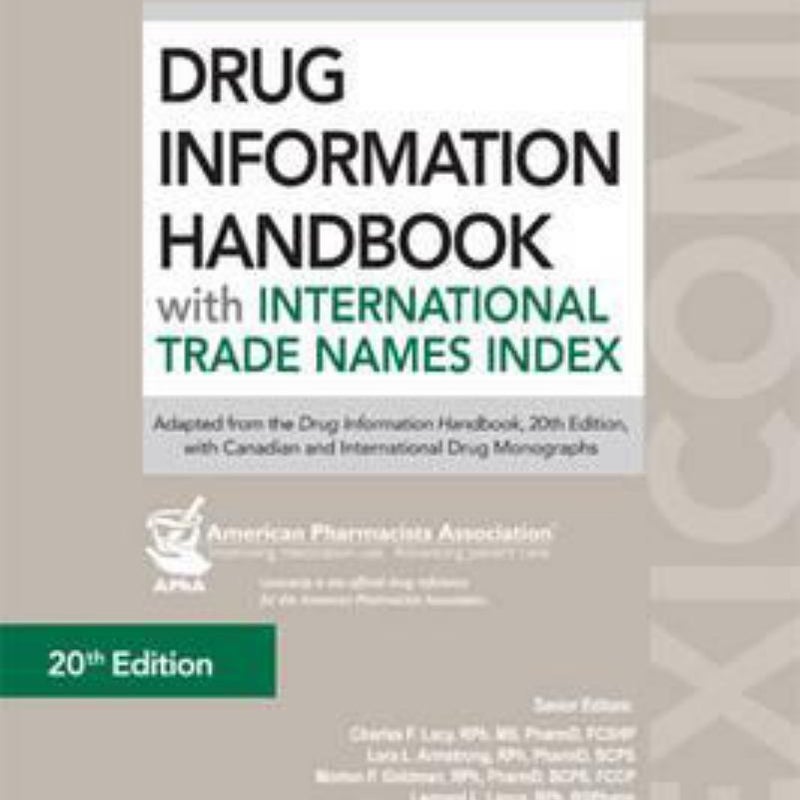 Drug Information Handbook with International Trade Names Index by ...