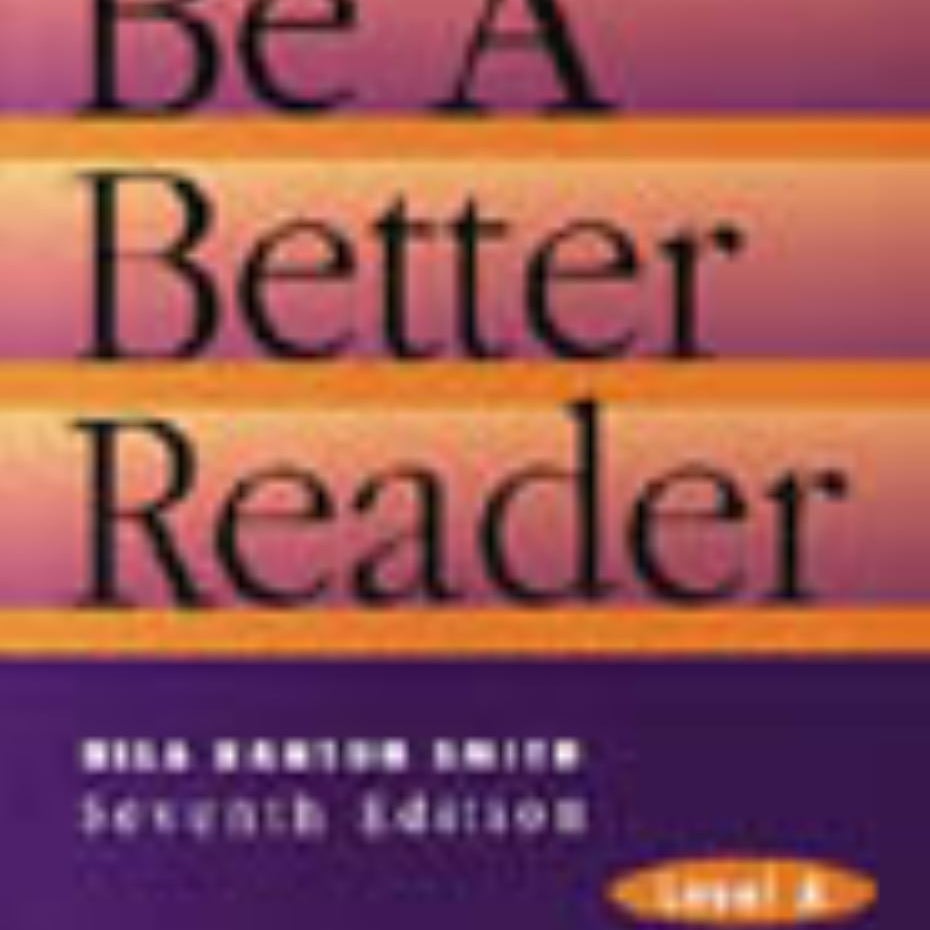 Be a Better Reader by GLOBE