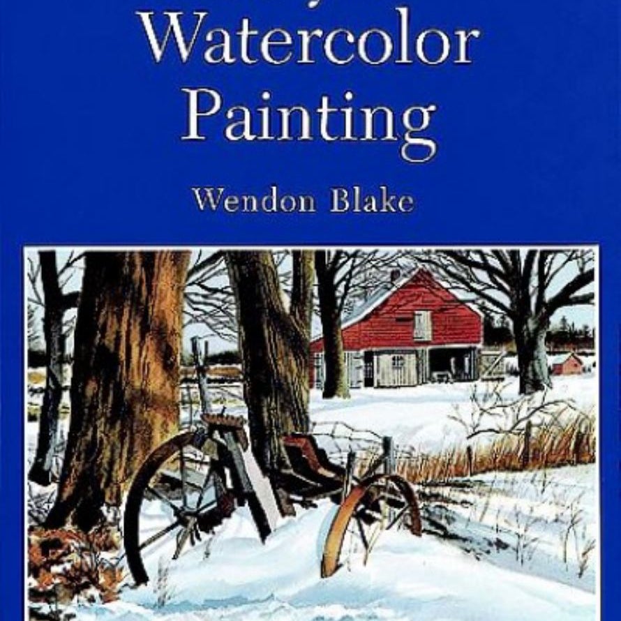 Acrylic Watercolor Painting by Wendon Blake