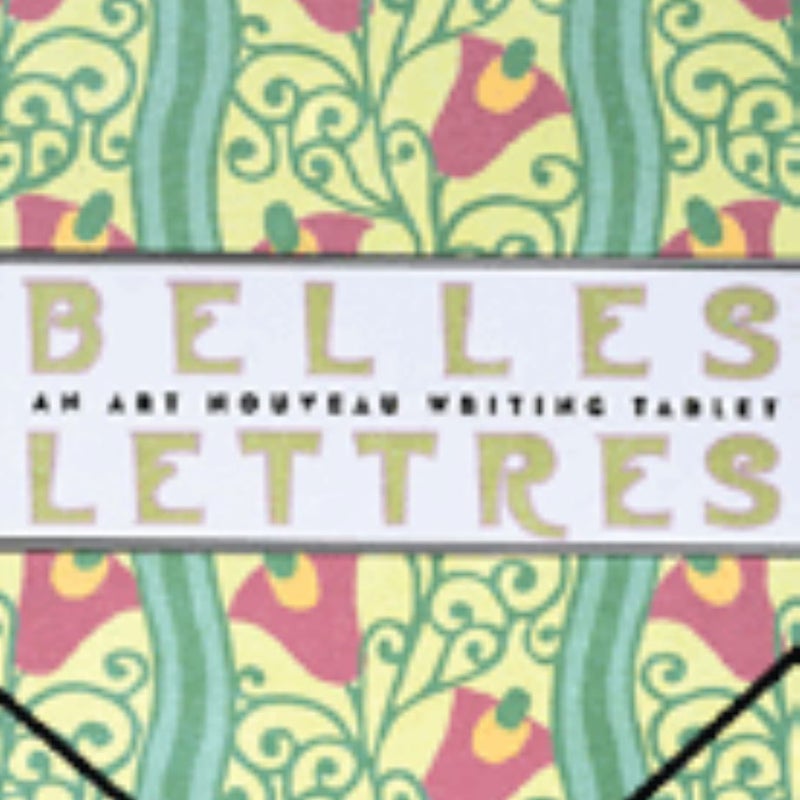 Bel Let Art Nouveau Letterhead by Louise Fili