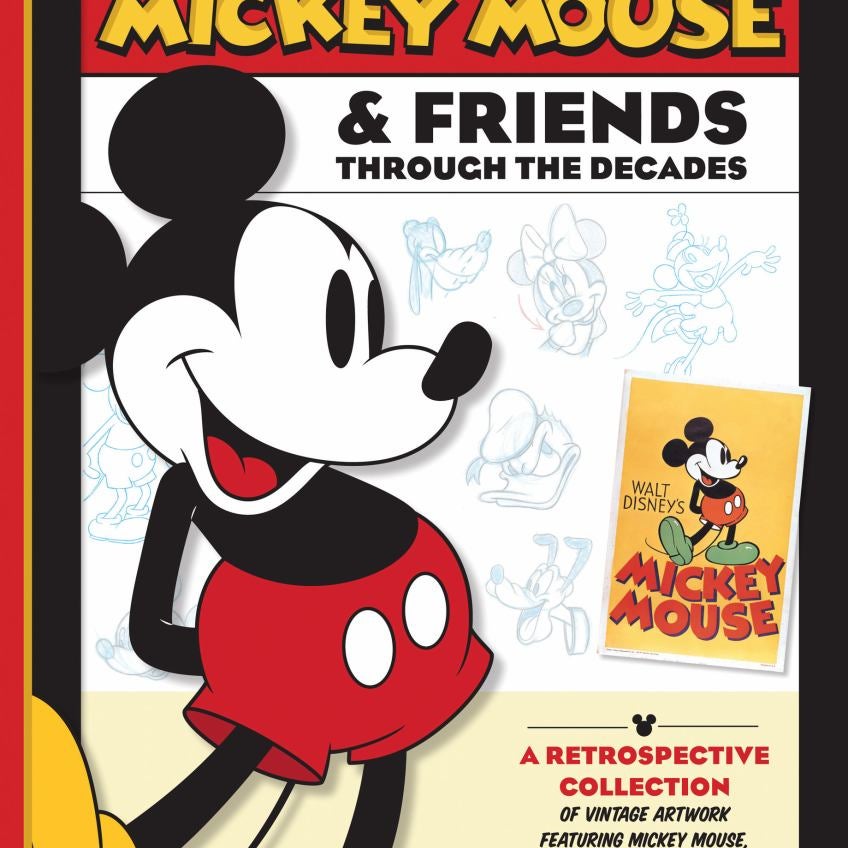 Learn to Draw Mickey Mouse and Friends Through the Decades by Disney ...