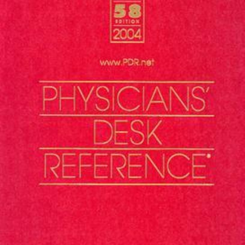Physicians' Desk Reference by PDR Staff