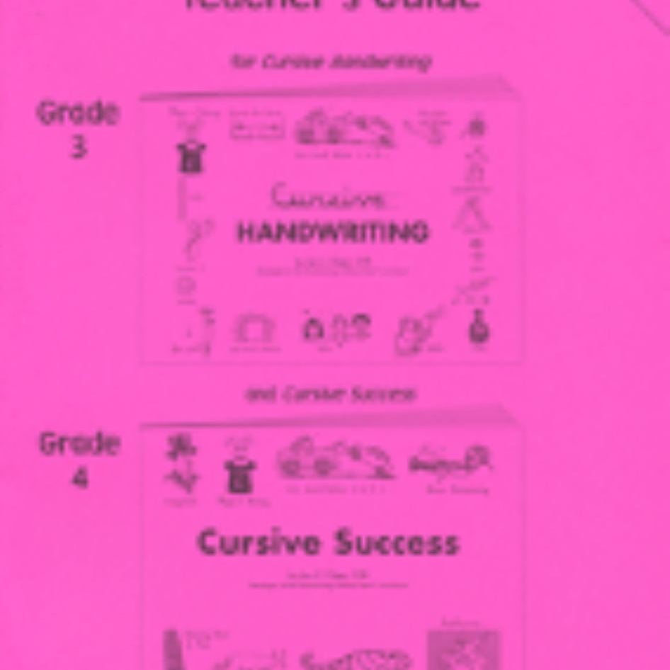 Cursive Teacher's Guide by Emily Knapton