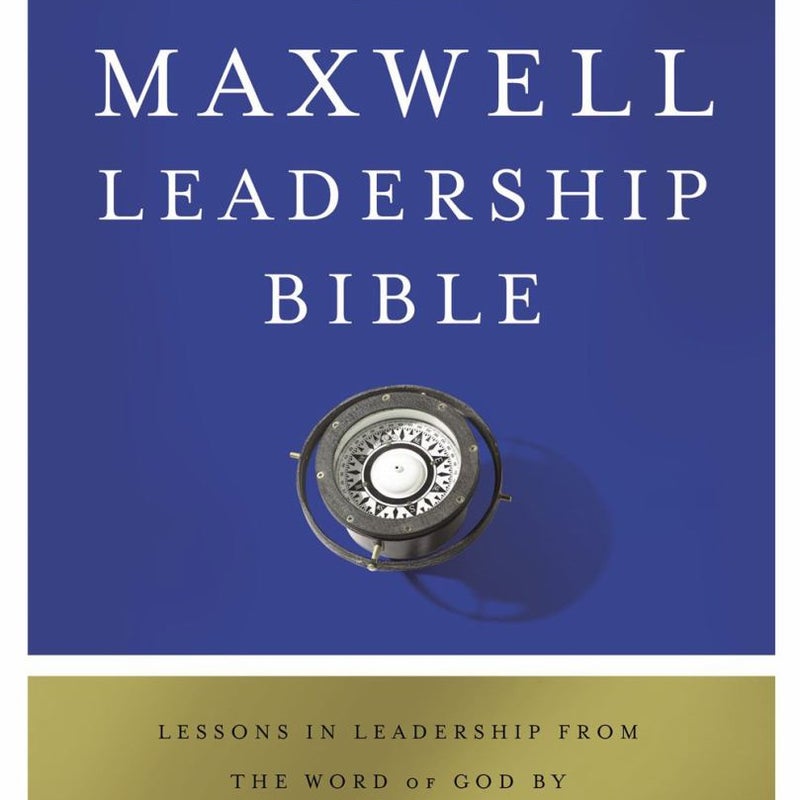 NIV Maxwell Leadership Bible [3rd Edition] by John C. Maxwell | Pangobooks