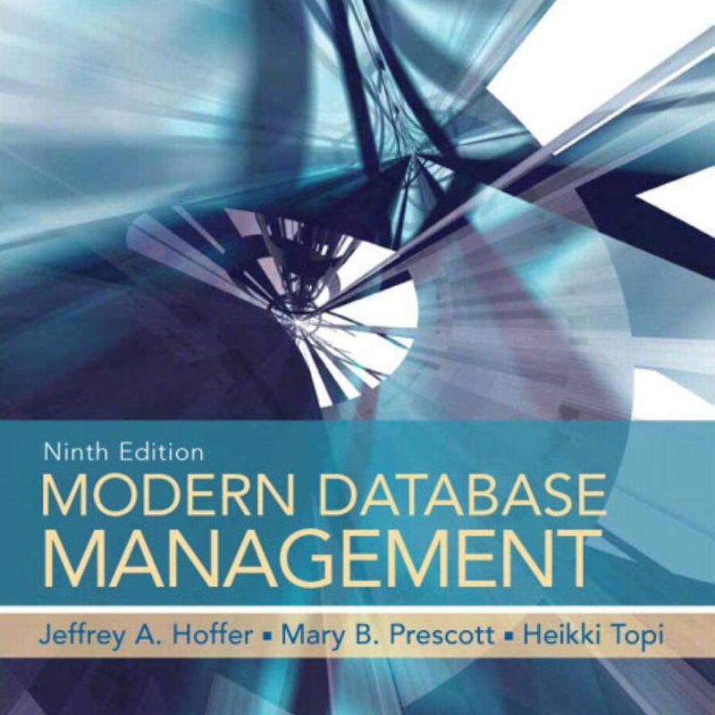 Modern Database Management by Jeffrey A. Hoffer | Pangobooks Modern Database Management by Jeffrey A. Hoffer | Pangobooks